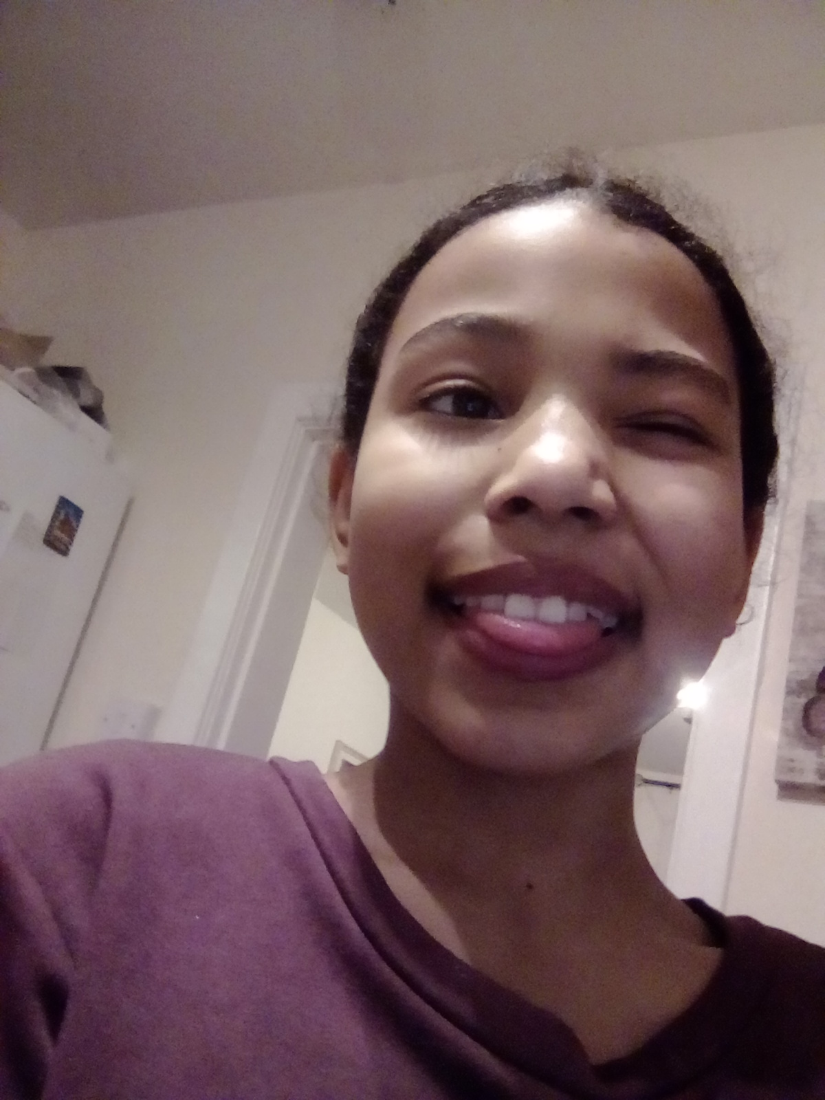 The Girl Is Winking Flashcards Memorang