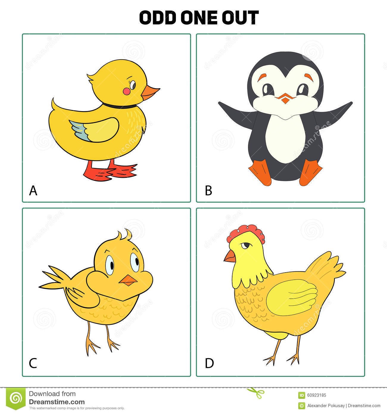 Odd one out Flashcards | Memorang