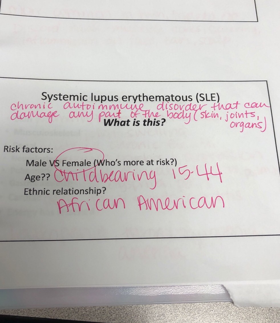 Lupus Flashcards | Memorang