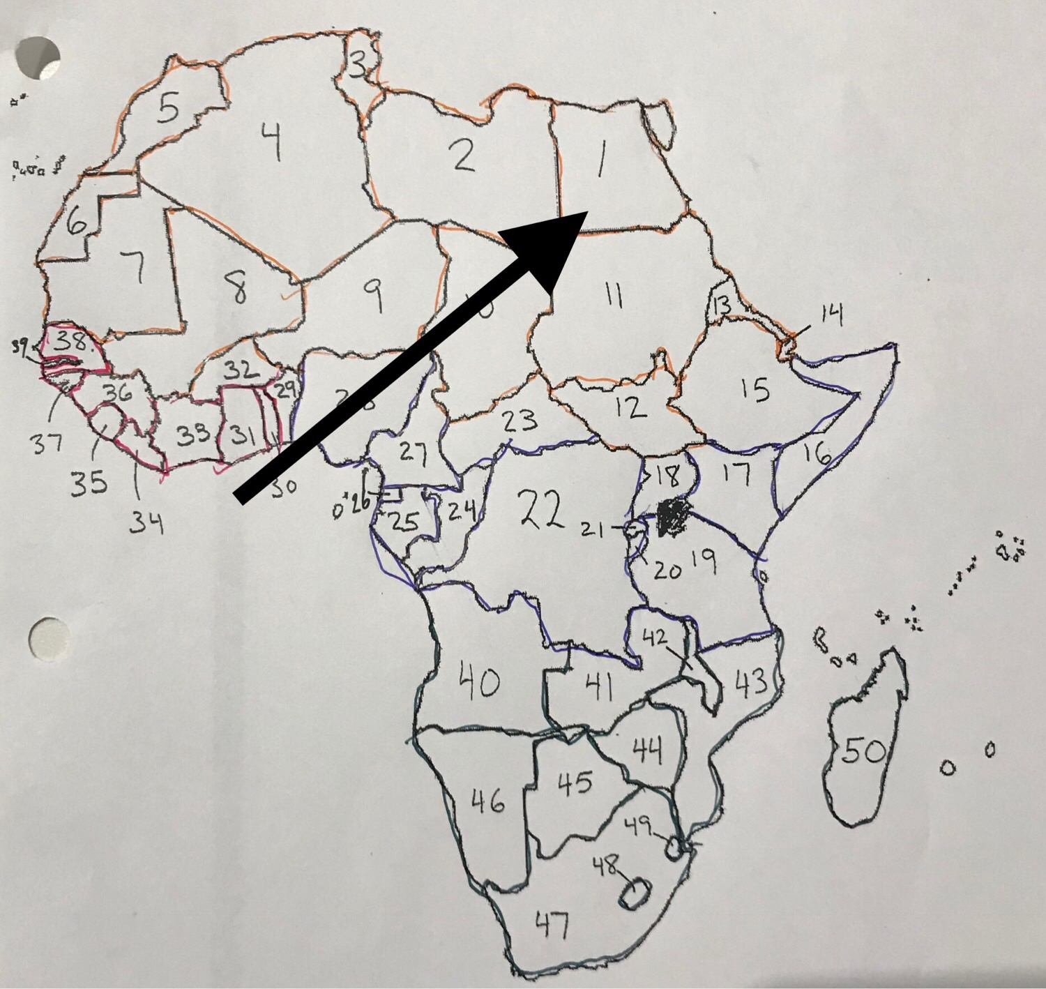 African countries and capitals group 1 Flashcards | Memorang