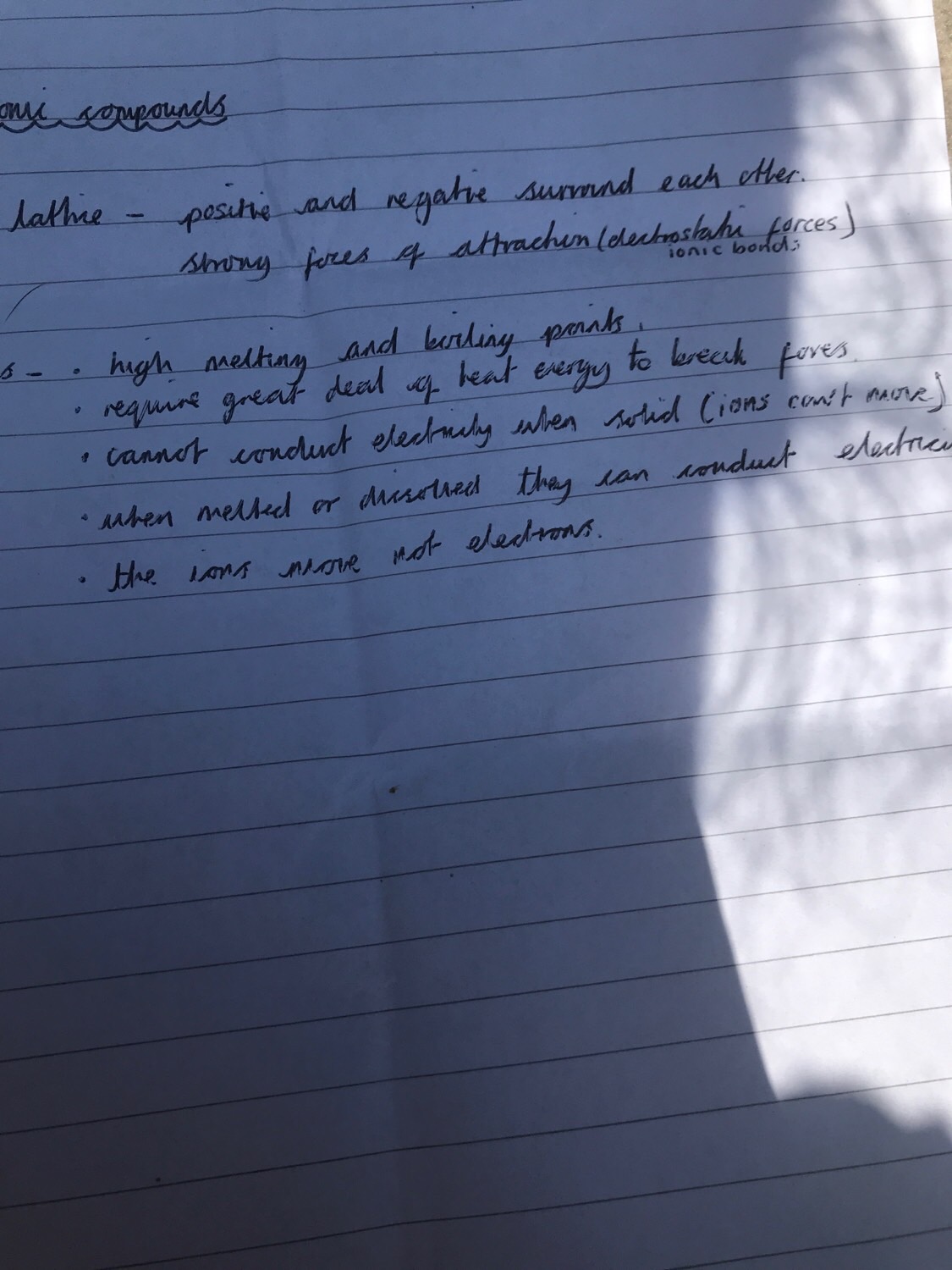 STRUCTURE AND BONDING Flashcards | Memorang