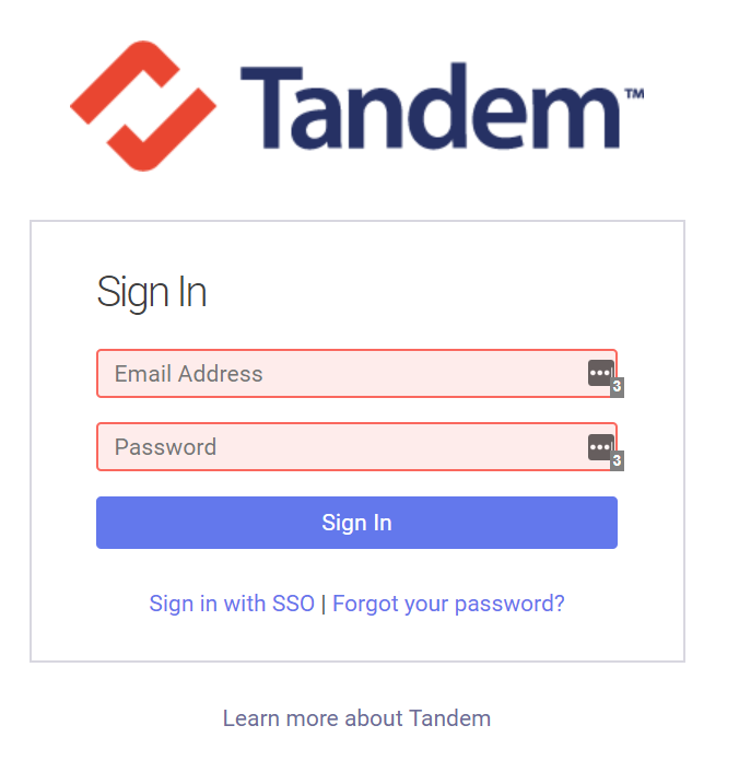 Tandem Application Flashcards | Memorang