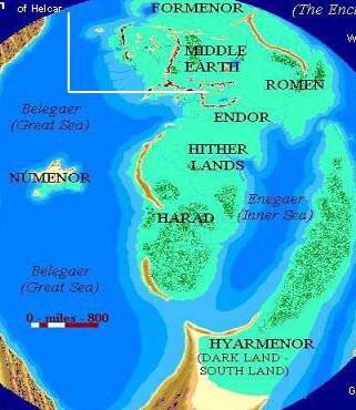 Arda- Places beyond Middle Earth Flashcards | Memorang