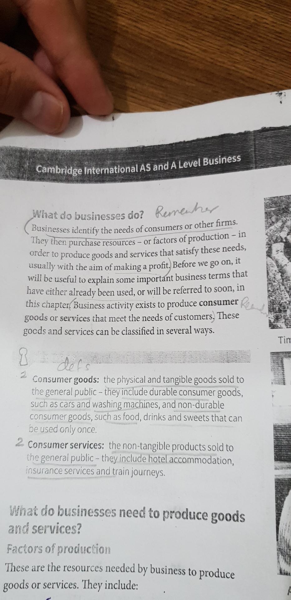 Business AS Chapter 1 Enterprise Flashcards | Memorang