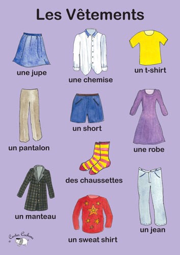 Les Vêtements Flashcards | Memorang