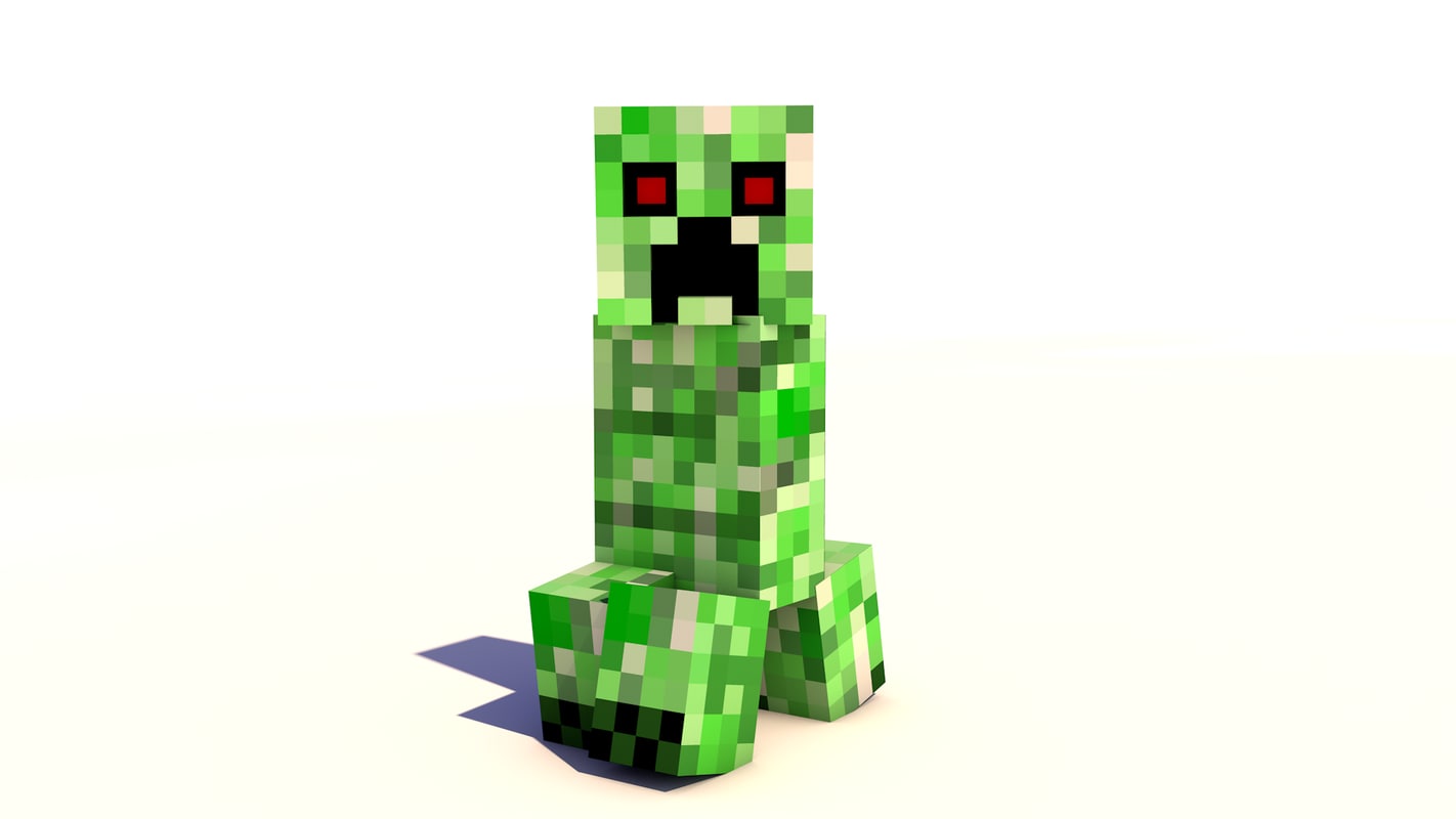 Minecraft Creeper Render