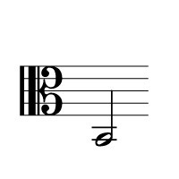 Music Notes (Alto/"Viola" Clef) Flashcards | Memorang