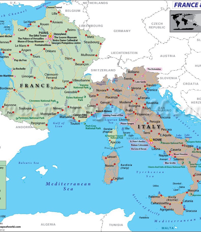 Countries Bordering France Flashcards | Memorang