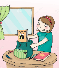 Getting ready for School Part 2 Flashcards | Memorang