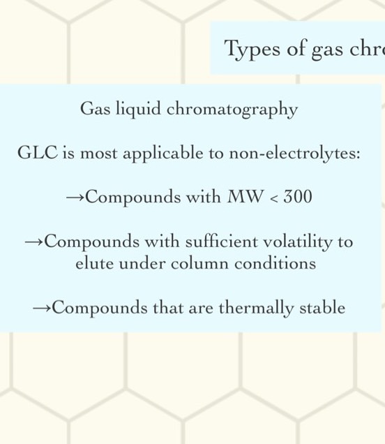 Gas Chromatography Flashcards | Memorang