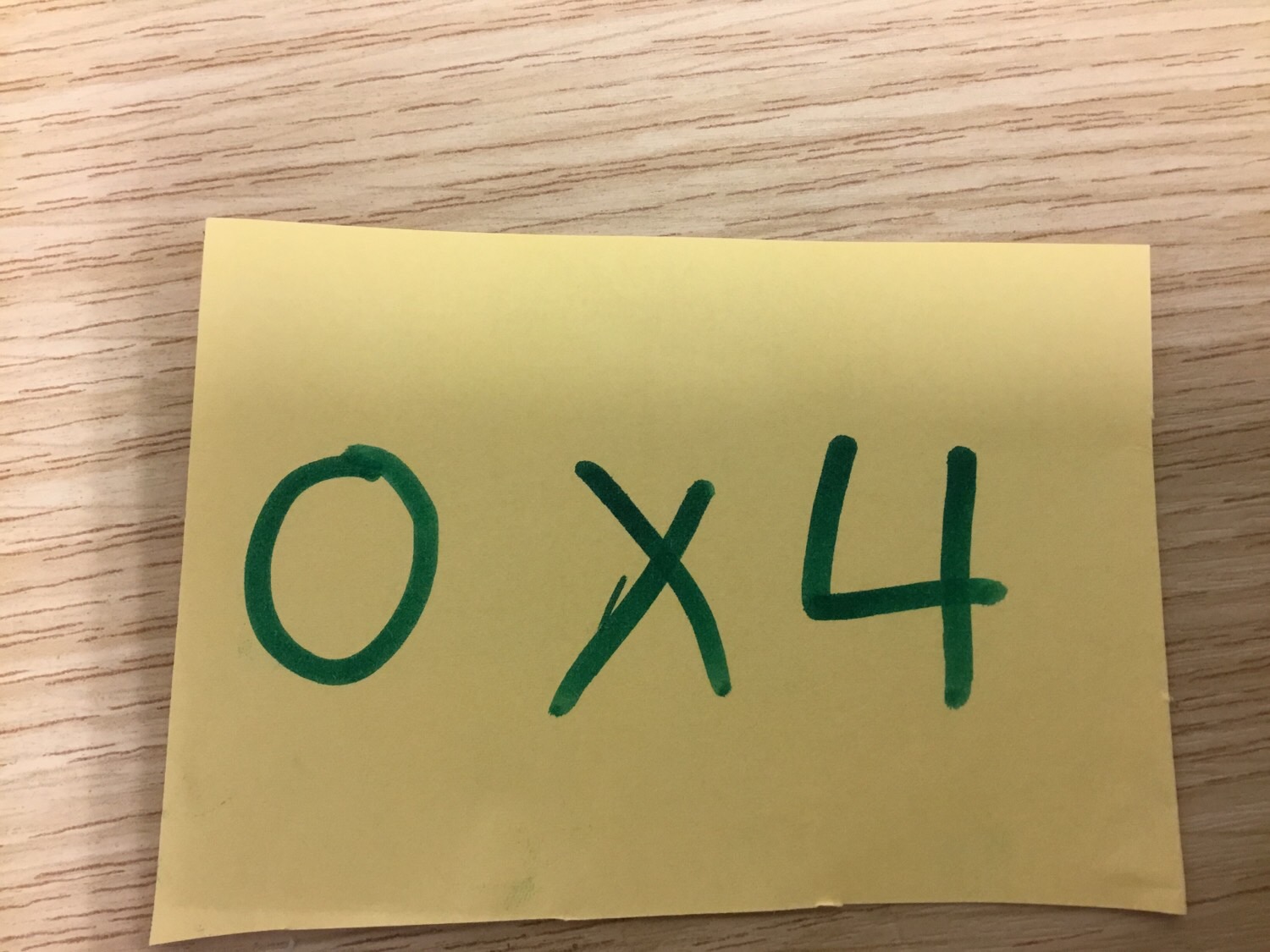 Picture 4 x table Flashcards | Memorang