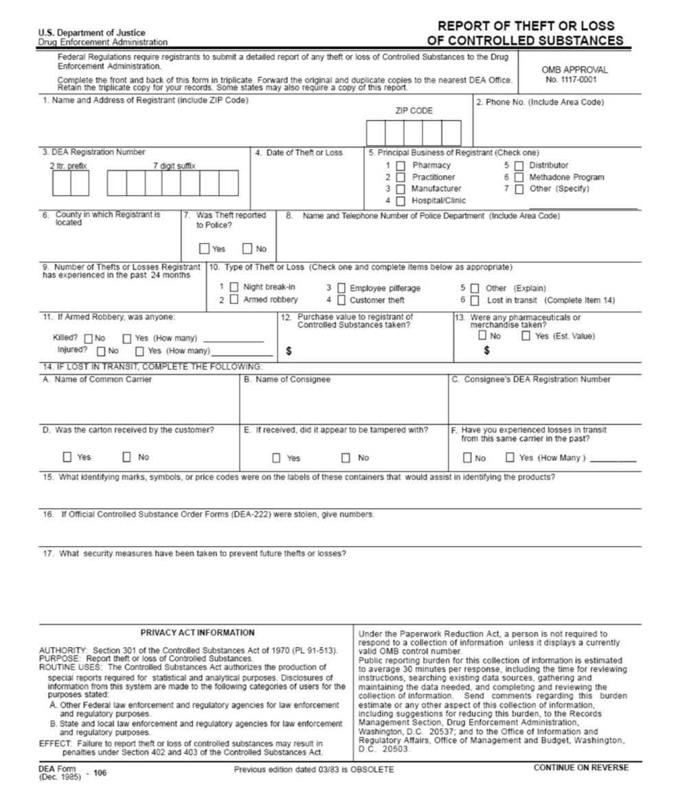 DEA Forms Flashcards Memorang DEA Forms Flashcards Memorang